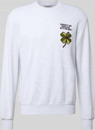 Carhartt Work in Progress Sweatshirt mit Label-Detail