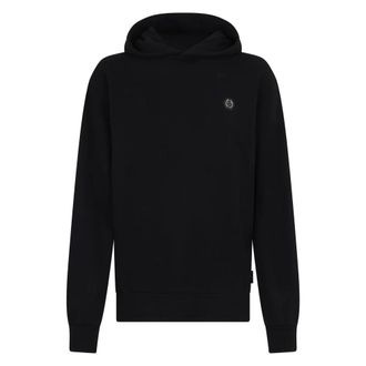 Philipp Plein Bestickter Hoodie - - Sweatshirts & Hoodies - Herren - Schwarzk - M