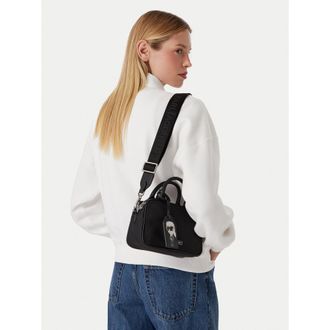 Karl Lagerfeld Handtasche KARL LAGERFELD B3W30130 Schwarz