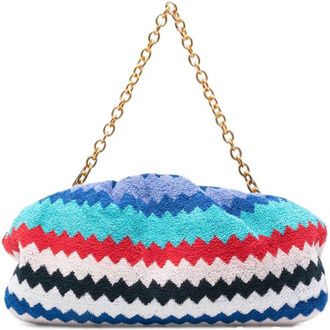 Missoni Zigzag-woven Chain-strap Clutch Bag