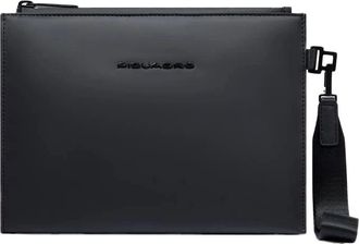 Piquadro Homme, Sacs, Noir, Taille: ONE Size Pochette R&eacute;sistante &agrave; lEau