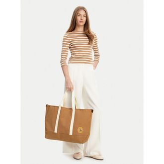 Tommy Hilfiger Handtasche Tommy Hilfiger Th Summer Tote AM0AM13557 Braun