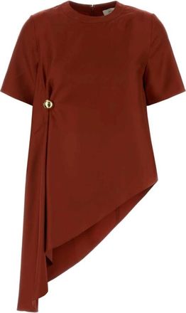 Loulou Studio Femme, Blouses et Chemises, Rouge, Taille: 38 FR Madea T-shirt