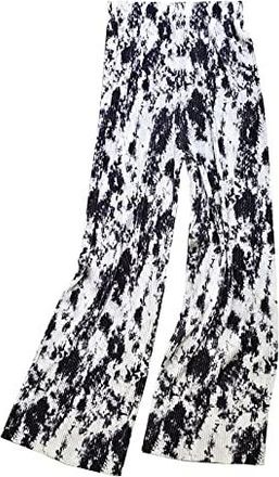 Generic Pantalon long pour femme imprim&eacute; ample, taille haute, droite, jambe large, pantalon &agrave; motifs, yoga, course, poids l&eacute;ger, style urbain, Camouflage, tai