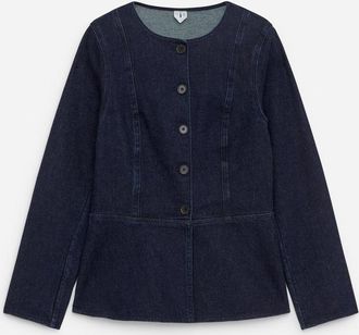 Arket Denimoberteil Mit Sch&ouml;&szlig;chen -Blau