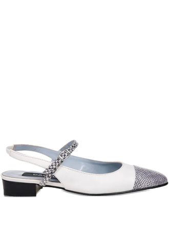 Carel escarpins Oceano à bride arrière - Blanc