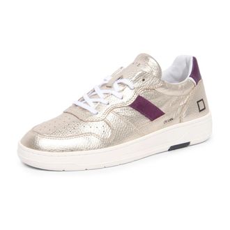 D.A.T.E. Court 2.0 Laminated Platinum Sneakers - - Shoes - Damen - Grau - 36 EU