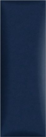 MG Design Polsterpaneel 30 x 90 cm in Marineblau - 3D Wandkissen f&uuml;rs Bettkopfteil & Wanddeko, ohne Bohren, ger&auml;uschmindernd, samtig-weich mit dezentem Schimmer