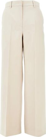 Max Mara Angola tailored trousers - Nude