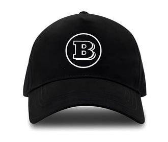 Generico Casquette pour les amateurs de voitures Brabus - Coton &eacute;cologique l&eacute;ger - Cadeau unisexe pour les fans de voitures de luxe, Noir, Taille Unique