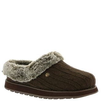 Skechers Damen Keepsakes - Ice Angel Low-Top Slipper, Chocolate, 37.5 EU