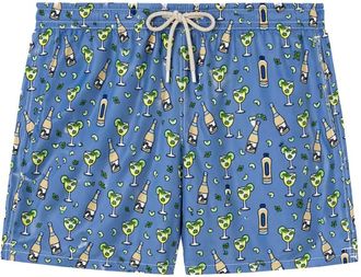 MC2 Saint Barth Homme, Maillots de bain, Bleu, Taille: 46 FR Lig0003 00070L Short de bain