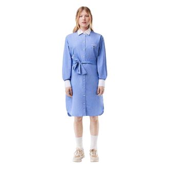Lacoste Rene Hemdblusenkleid f&uuml;r Damen (Persisch Blau)