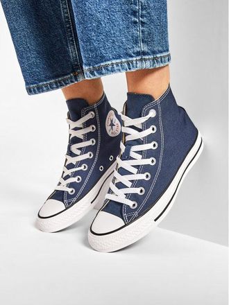 Converse Sneakers aus Stoff Chuck Taylor All Star Hi M9622 Dunkelblau