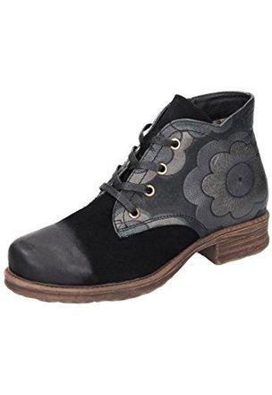 Manitu Bottines pour Femme Bottes à Tige Courte, Noir, 39 EU
