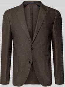 Joop Slim Fit 2-Knopf-Sakko aus Leinen Modell Hoverest