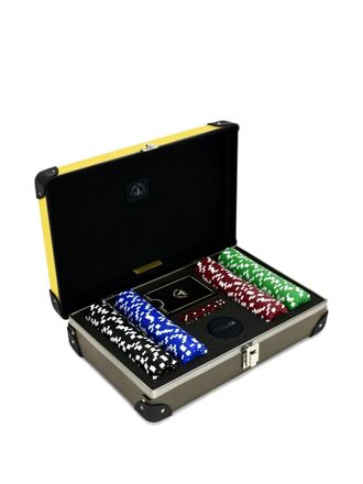 Globe-Trotter Centenary Poker-Set - Gelb
