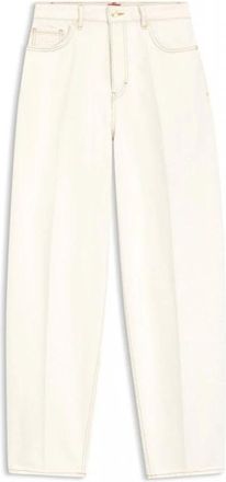 HUGO BOSS Femme, Jeans, Beige, Taille: W27 Loose-fit Jeans