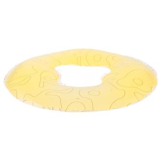 Hemobllo Outanaya Silikon Gesichtskissen mit Gesichtsloch f&uuml;r Massageliegen Weiches Spa Massagekissen Gelb Hautfreundlich und Leicht zu Reinigen Gesichtsentspa