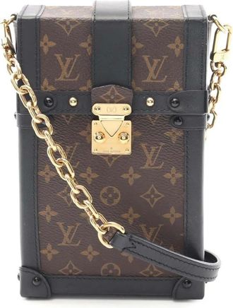 Louis Vuitton sac à bandoulière monogrammé Trunk Verticale (2019) - Noir