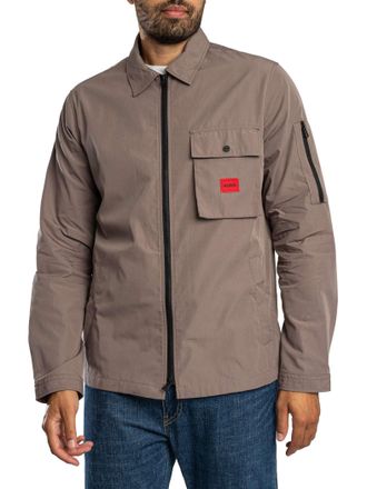 HUGO BOSS Emmond-&Uuml;berhemd, Grau