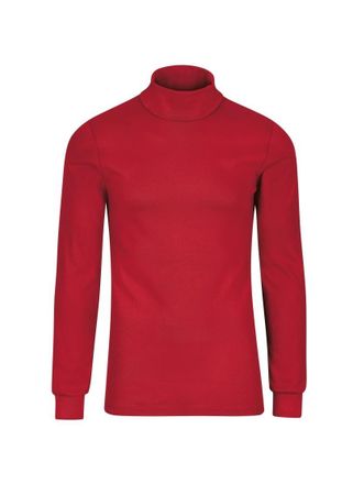 Trigema Damen Rollkragenpullover 585010, Rot (kirsch 036), 52 (Herstellergr&ouml;&szlig;e: XXL)