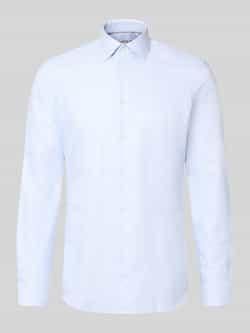 Jake*s Super Slim Fit Businesshemd aus reiner Baumwolle