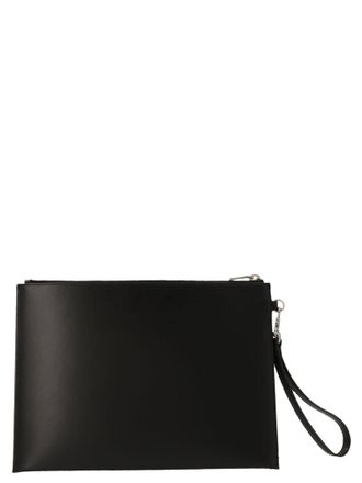 Saint Laurent Tiny Cassandre Clutch - Black