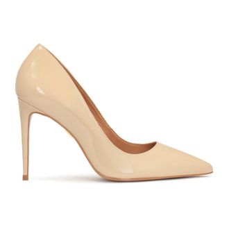 Kazar Lackierte minimalistische Pumps.Dieses Produkt f&auml;llt gro&szlig; aus. - - Shoes - Damen - Beige - 36 EU