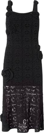 Pinko Pinko, Femme, Robes, Noir, Taille: 38 FR Knitted Robes