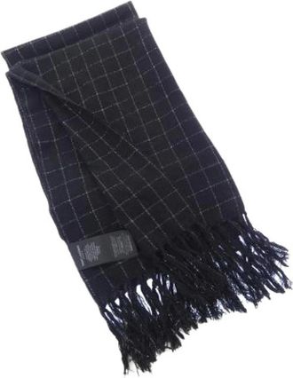 Saint Laurent Pre-owned Stole - Homme - Pre-owned - Noir - Taille: ONE Size