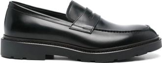 Fratelli Rossetti Homme, Chaussures, Noir, Taille: 42 1/2 EU Leather Loafer