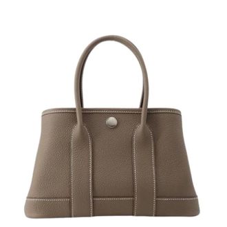 Herm&egrave;s Pre-owned Cuir sacs-main - Femme - Pre-owned - Gris - Taille: ONE Size