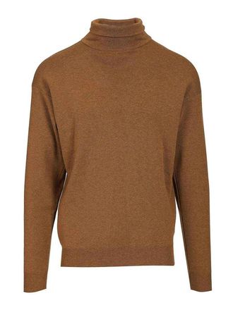 Christophe Lemaire Pull Col Rond - Marron