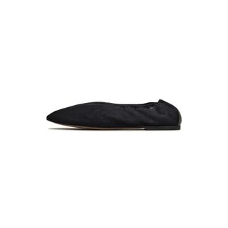 Cesare Gaspari Mesh Slip-On Ballet Flats - Black - - Shoes - Damen - Schwarzk - 36 EU