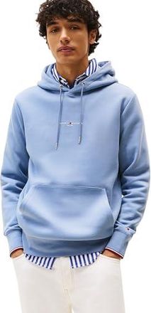 Tommy Hilfiger Sweat &agrave; Capuche Homme avec Capuche, Bleu (Brisk Blue), S