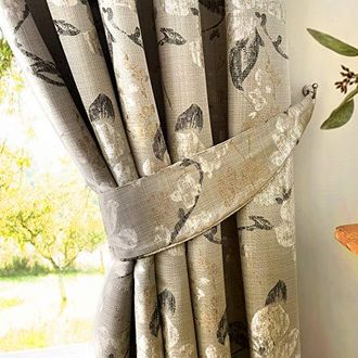 Curtina Andria Raffhalter für Vorhänge, naturfarben