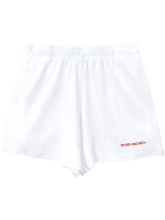 Sporty & Rich short Disco - Blanc