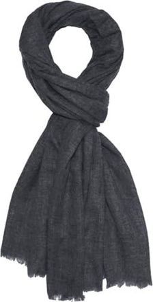Lorenzo Cana Lorenzo Cana 7869711 &Eacute;charpe pour homme en 100 % cachemire, l&eacute;g&egrave;rement douce, en cachemire, pashmina anthracite