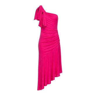 Pinko Sagrantino Abito Interlock Crepe - - Dresses - Damen - Rosa - S