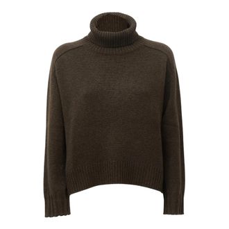 Be You Maglia Dolcevita - - Knitwear - Damen - Braun - S