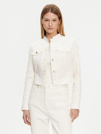 Guess Jeansjacke W5GL23 WH610 &Eacute;cru Regular Fit