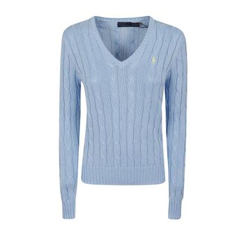 Polo Ralph Lauren Femme, Pulls, Bleu, Taille: 38 FR Kimberly Long Sleeve Pullover