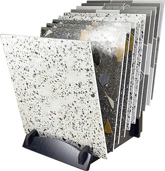 Generic Fliesen-Pr&auml;sentationsregal, 12-Regal-Pr&auml;sentationsregal, Bodenstehende Musteraufbewahrung, for Ausstellungsr&auml;ume Im Einzelhandel(26.5x70x35.2cm)