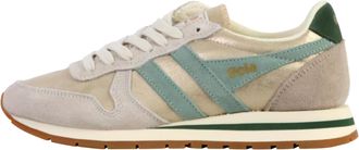 Gola Daytona Blaze Damen-Sneaker, Gold/Green Mist/Evergreen, 40 EU