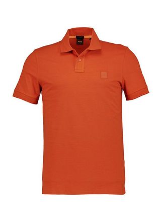 Boss Orange by Hugo Boss BOSS Orange Herren Polo-Shirt orange Slim Fit