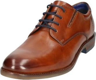Bugatti Homme 312-ajy03 Chaussures Basses à Lacets, Cognac 6300, 43 EU