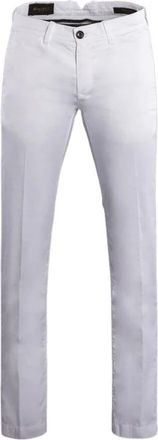 Moorer Homme, Pantalons, Blanc, Taille: S Filicudi-Kel Chino