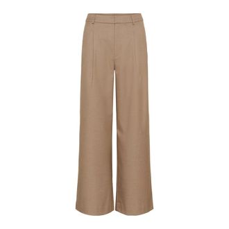 Gestuz Femme, Pantalons, Brun, Taille: 36 FR Wide Pantalons