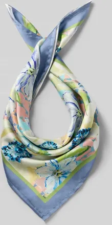 Christian Berg Tuch aus reiner Viskose mit floralem Allover-Print